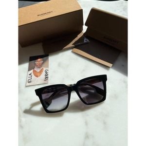 Burberry | Accessories | New Burberry Be4335 Maple Black Square ...